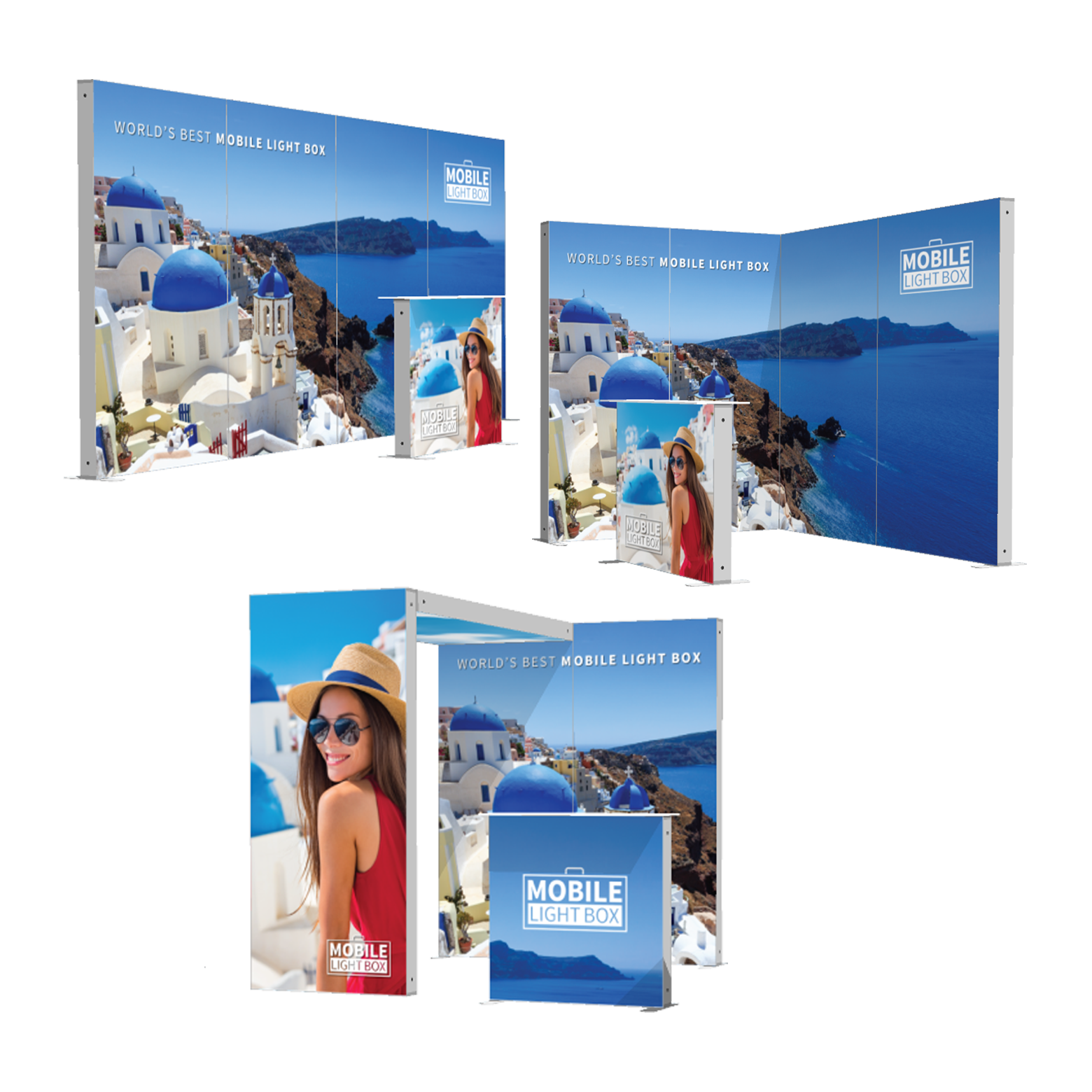 Booth Kit B 225 - Mobile Light Box - Mobile Light Box