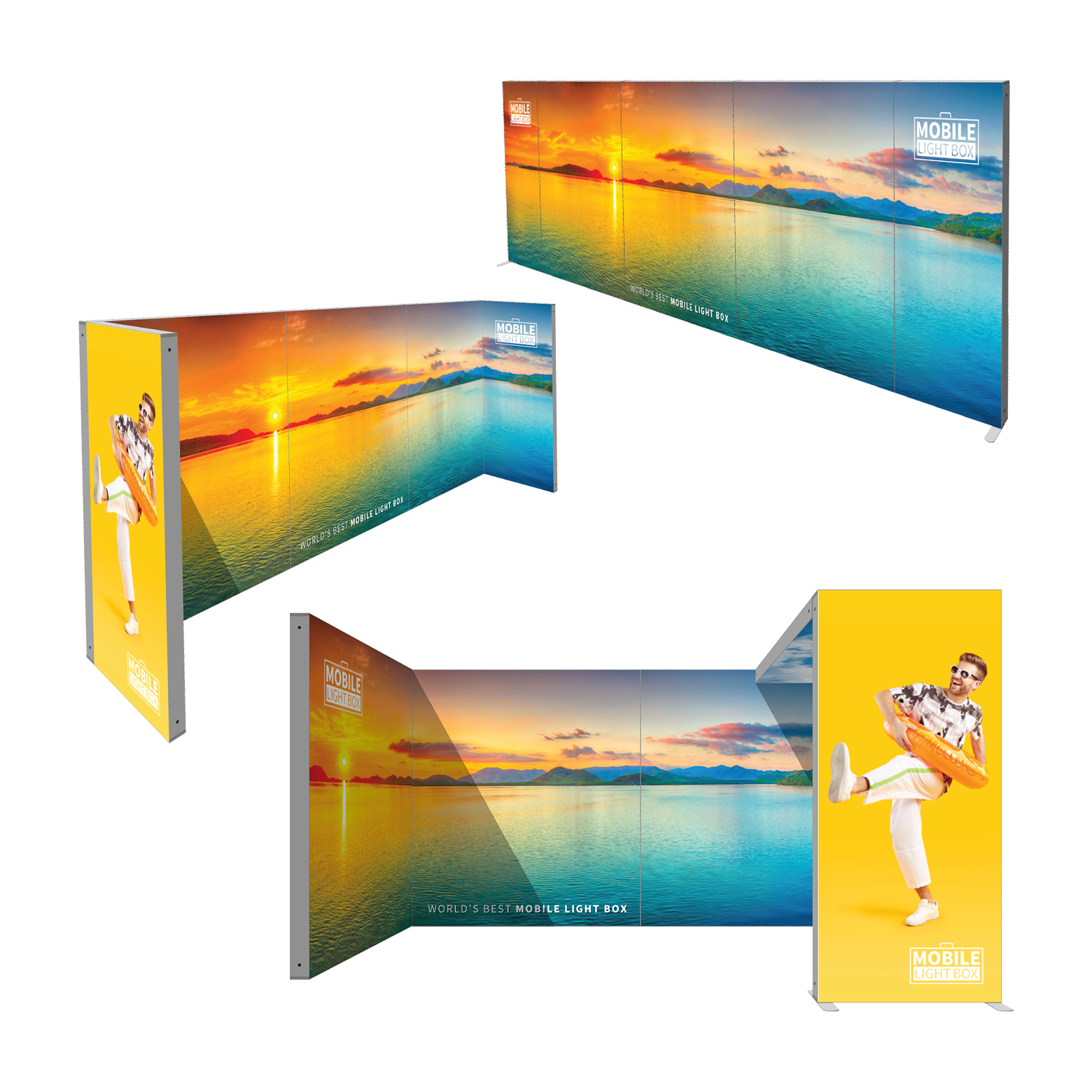 Booth Kit G 225 - Mobile Light Box - Mobile Light Box